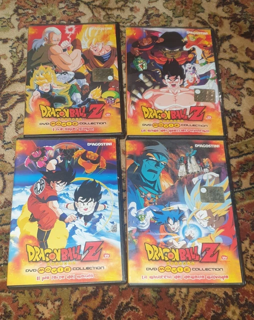 DVD DRAGON BALL Z Movie COLLECTION DeAGOSTINI 4 film EUR 19,00 ...