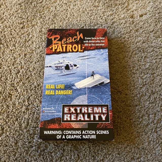 BEACH PATROL VHS Extreme Reality Caught On Camera Rare HTF £14.99 ...