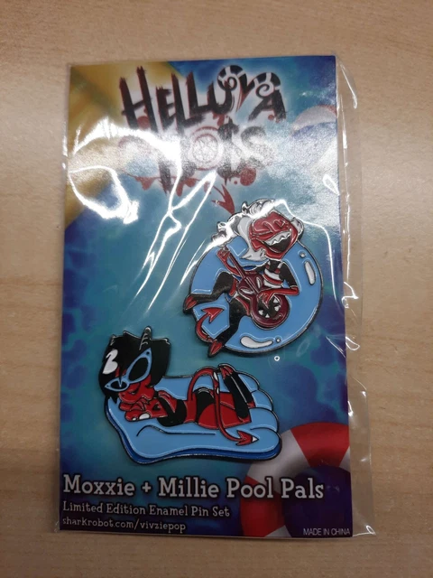 HAZBIN HOTEL/HELLUVA BOSS Moxxie & Millie Pool Pals - Limited Edition ...