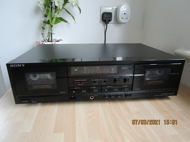 SONY TC-WR 570 Dual well Stereo Cassette Recorder with New Belts. £100. ...