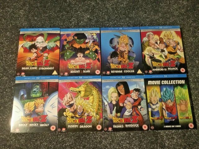 DRAGON BALL Z Movie Complete Collection: Movies 1-13 + TV Spec (Blu-ray ...