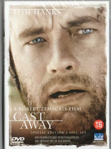 CAST AWAY TOM Hanks, Helen Hunt New DVD Top-quality Free UK shipping ...