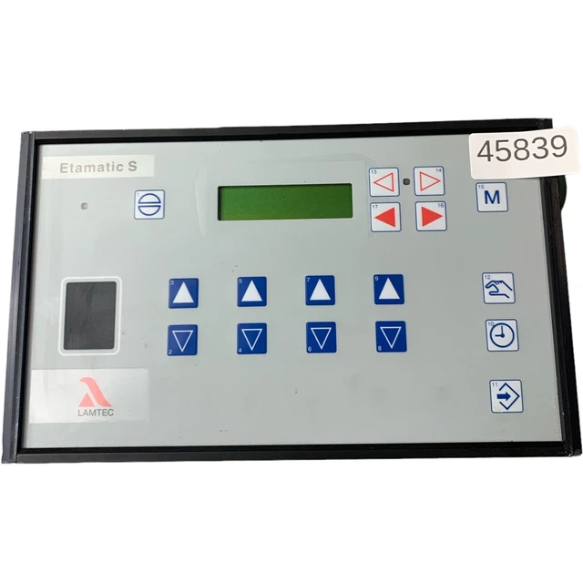 LAMTEC 663R1002 AFFICHAGE Unité D'Exploitation EUR 1.109,24 - PicClick FR