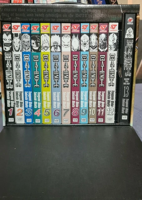 DEATH NOTE MANGA box set Vol 1-13 english, VIZ, Takeshi Obata EUR 150 ...