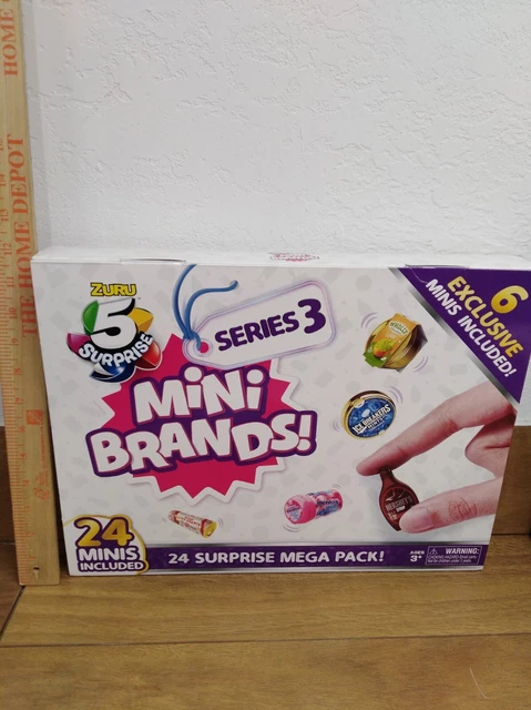 ZURU MINI BRANDS Surprise Mega Pack Holiday Advent Christmas Calendar ...