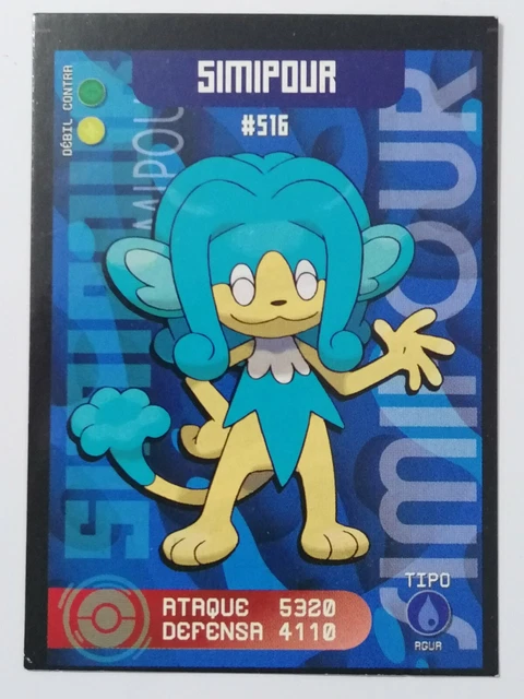 CARTE POKEMON TCG #516 SIMIPOUR 2021 Teselia PÉROU Amérique du Sud ...