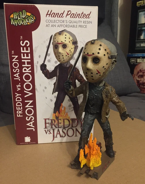 NECA - JASON VOORHEES HEAD KNOCKER (FREDDY vs. JASON) EX COND & BOXED ... NECA - JASON VOORHEES HEAD KNOCKER (FREDDY vs. JASON) EX COND & BOXED ...