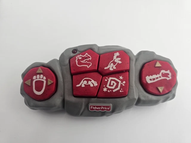 FISHER PRICE IMAGINEXT Spike the Ultra Dinosaur REPLACEMENT Red REMOTE ...
