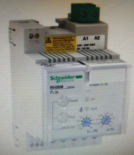 SCHNEIDER EARTH-LEAKAGE RELAY With Manual Reset RH99M- 220-240VAC Or ...