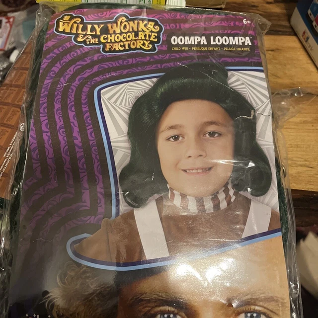 RUBIE'S WILLY WONKA & The Chocolate Factory Oompa Loompa Child Wig $40. ...