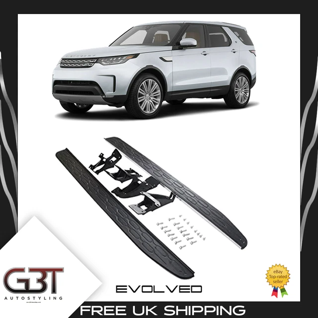 SIDE STEPS FOR Land Rover Discovery 5 Running Boards L462 All Black ...