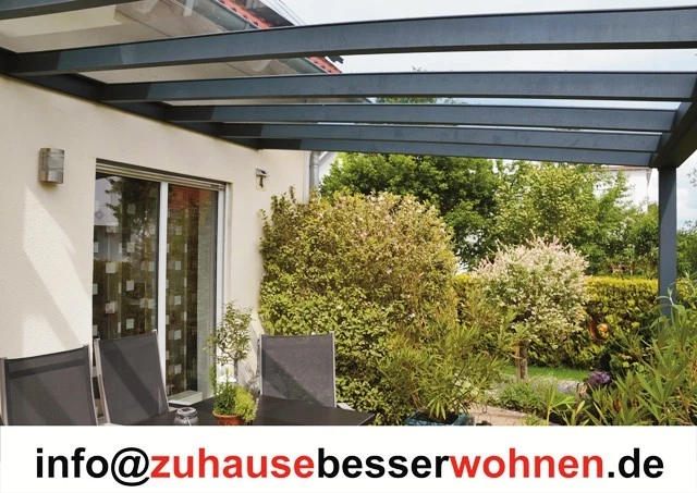 ALU TERRASSENDACH CARPORT Aluminium Terrassenüberdachung Veranda VSG ...