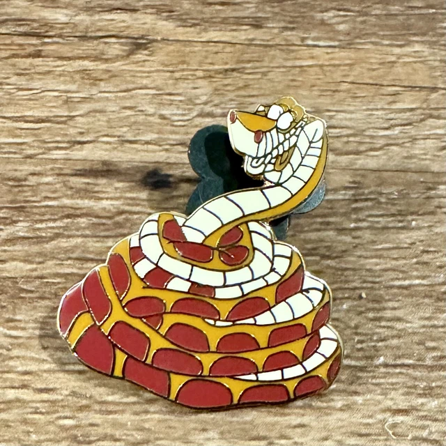 DISNEY JUNGLE BOOK Pin Badge Kaa The Snake Coiled Up Core Series $18.69 ...