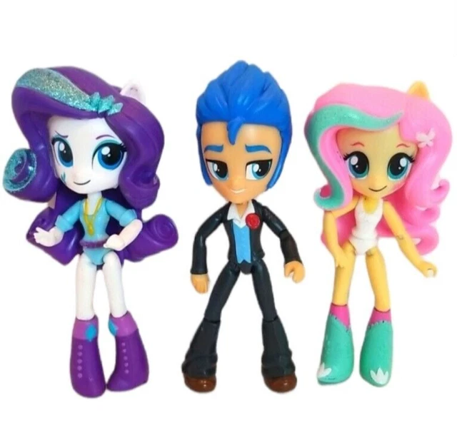 MY LITTLE PONY Flash Sentry Flutterfly and Rarity Figures Equestria ...