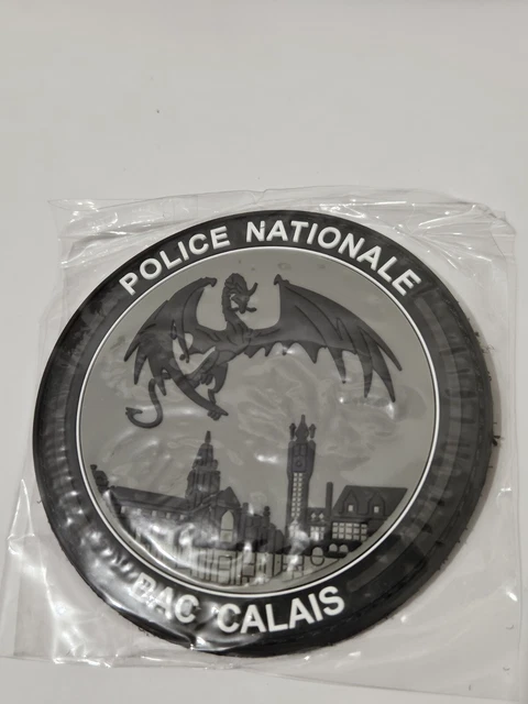 INSIGNE ECUSSON PATCH PVC Police Nationale BAC Calais Obsolète EUR 12 ...