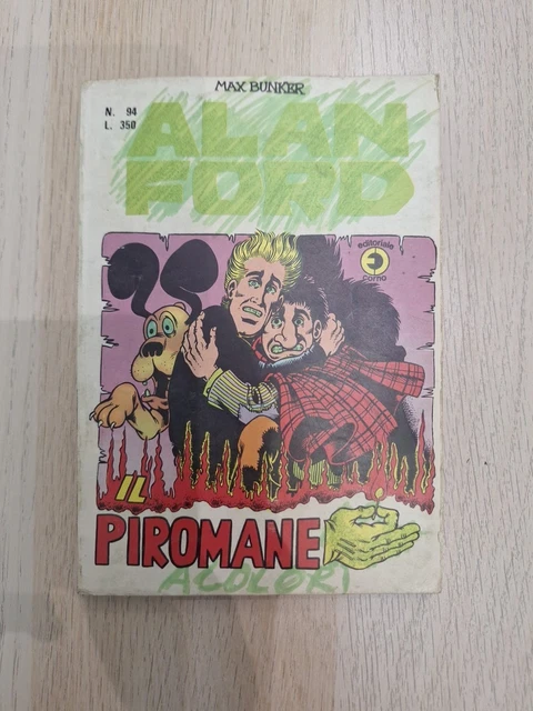 ALAN FORD N.94, Il Piromane, Ed. Corno 1977 EUR 6,00 - PicClick IT