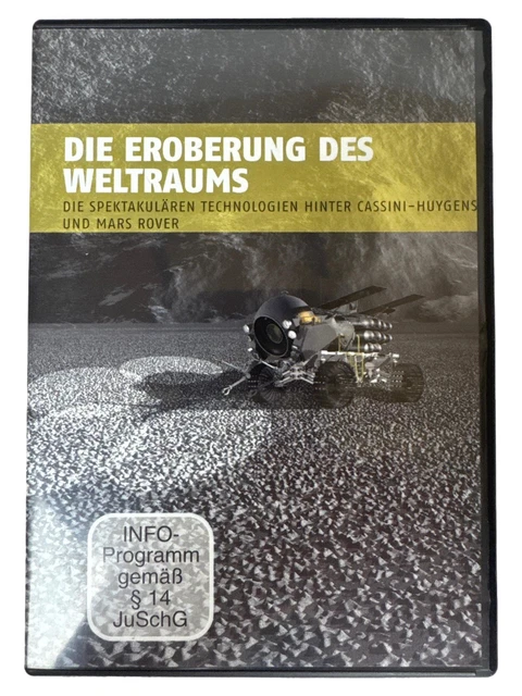 DVD DOKUMENTATION WELTRAUMFORSCHUNG Cassini-Huygens Mars Rover Technik ...