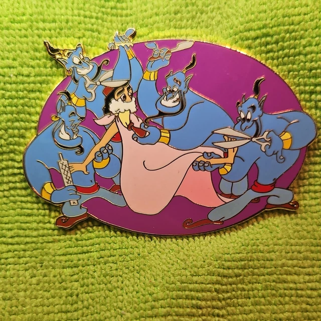 PP38537DISNEY AUCTIONS GENIE Pin Make Over Aladdin Jumbo LE 100 Pin ...