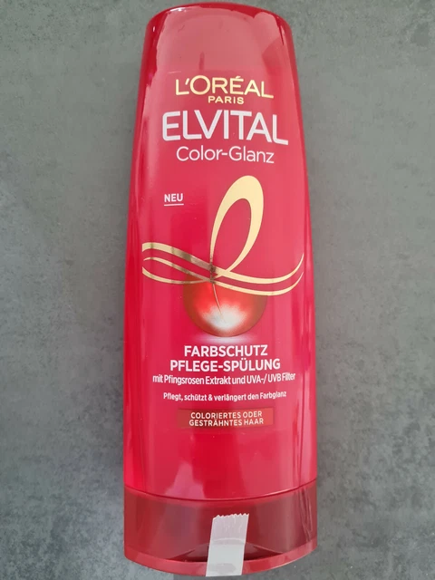 L’ORÉAL PARIS ELVITAL Color-Glanz Pflegespülung 250 ml NEU EUR 1,49 - PicClick FR