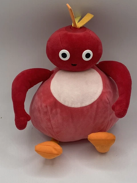 TWIRLYWOOS RED TOODLOO Talking Soft Plush Toy CBEEBIES Sounds Spinning ...