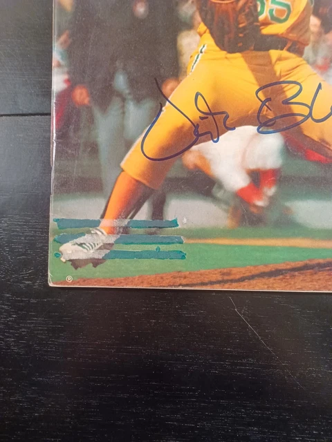 SPORTS ILLUSTRATED, MAY 31, 1971, Signed by VIDA BLUE, Oakland Athletics £36.72 - PicClick UK