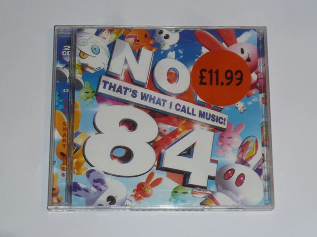 NOW THAT'S WHAT I Call Music 84 Uk 2 Disc Cd Album, Very Good Condition ...