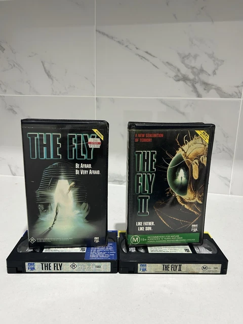 THE FLY 1 & 2 Horror CBS FOX Big Box VHS PAL $180.00 - PicClick AU