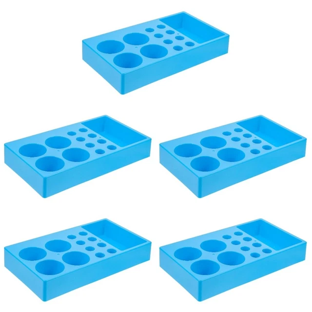 SET OF 5 Portable Stool and Urine Holder Plastic Sampling Tray Specimen ...