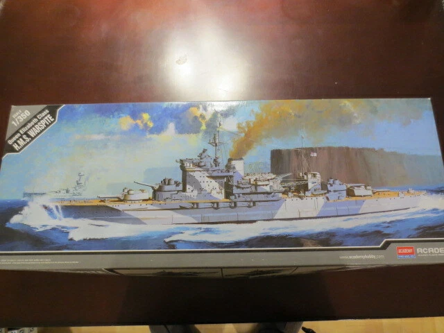 ACADEMY 1/350 QUEEN Elizabeth Class Battleship H.M.S. Warspite $95.00 ...