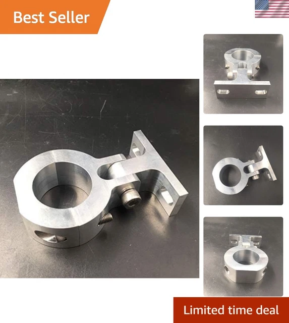 ENHANCED SILVER CNC Motor Mount for 2-Stroke Gas Bikes - Durable & Lightweight £80.26 - PicClick UK