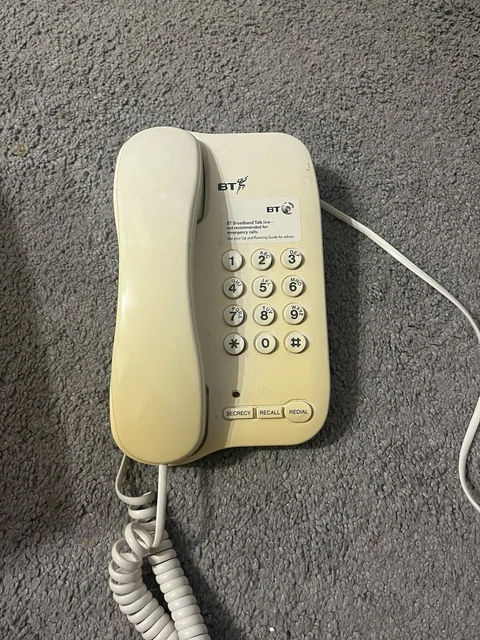 VINTAGE BT 1980S Relate 80 Push Button Phone £5.10 - PicClick UK