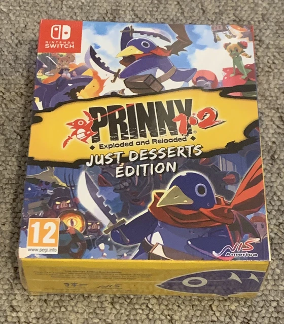 PRINNY 1.2: EXPLODED and Reloaded Just Desserts Edition Nintendo Switch ...