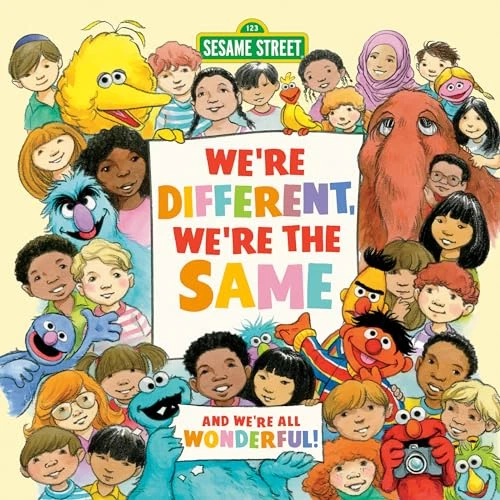 WE'RE DIFFERENT, WE'RE the Same (Sesame Street) [Board - Board Book NEW ...