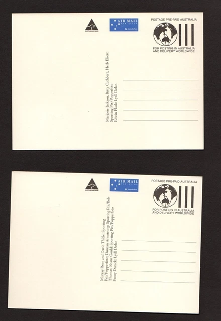 AUSTRALIA POSTAL/MAXI CARDS Centenary of Modern Olympics Set of 3 1996 ...