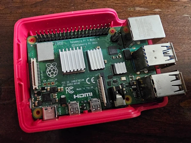 RASPBERRY PI 4 Model B 2GB RAM Quad Core Cortex-A72 Computer w ...