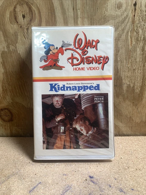 DISNEY'S KIDNAPPED VHS Disney Home Video Clamshell Tested 1983 EUR 4,26 ...