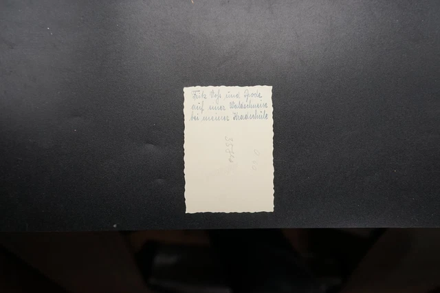 FOTO WK2 KRAD Fahrschule Luftwaffe BMW Motorrad Schild Kennzeichen WL ...