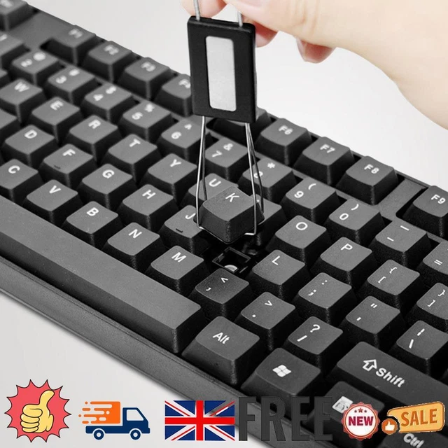 2 IN 1 Mechanical Keyboard Key Cap Puller Universal Shaft Remover (Black) £3.10 - PicClick UK