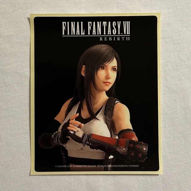 FINAL FANTASY VII Rebirth PS5 PlayStation 5 Exclusive Promo Sticker ...