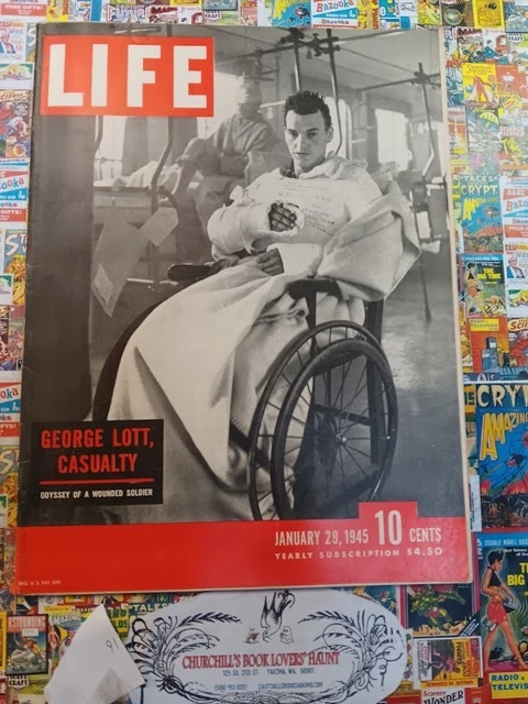 LIFE MAGAZINE - January 29, 1945 £7.30 - PicClick UK