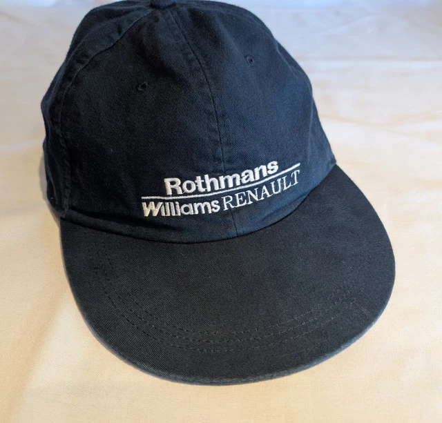 VINTAGE ROTHMANS WILLIAMS Renault F1 Baseball Cap. £37.08 - PicClick UK