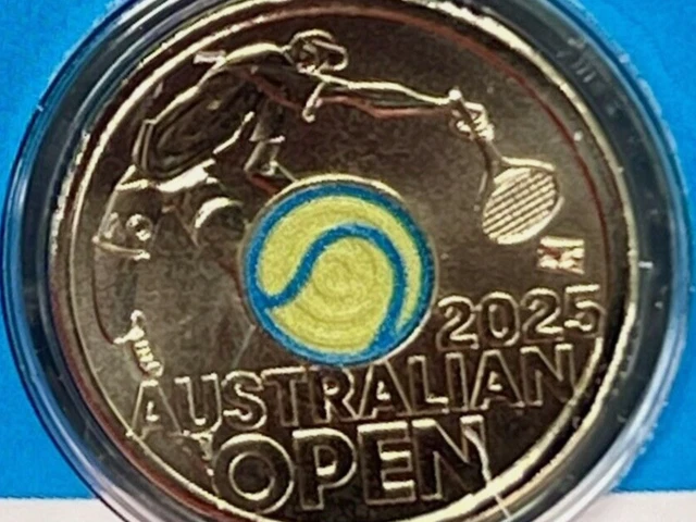 SPECIAL 🎾 2025 Men’s Australian Open Tennis $2 Privy Mark FLURO ...