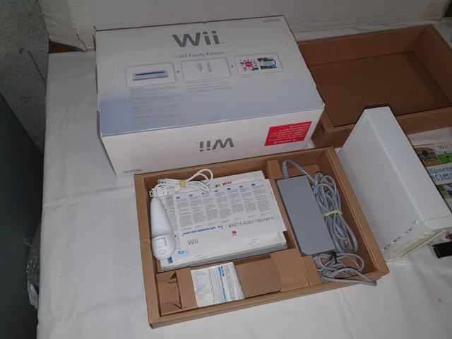 PACK FAMILY EDITION console nintendo wii en boite EUR 75,00 - PicClick FR