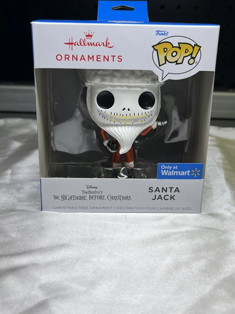 HALLMARK DISNEY THE Nightmare Before Christmas Santa Jack Funko POP ...