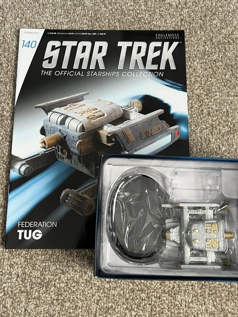 EAGLEMOSS STAR TREK Starships - #140: FEDERATION TUG EUR 10,66 ...