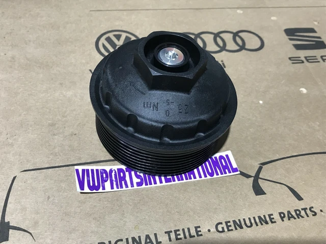 VW GOLF MK4 MK5 GTI R32 Oil Filter Housing Cap + Drain Plug + Oring ...