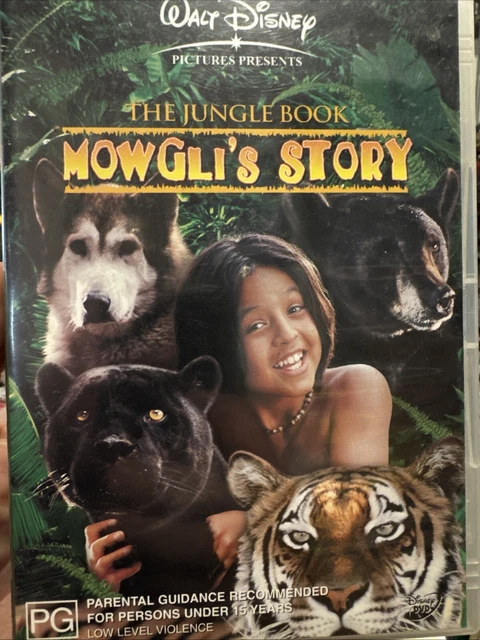 THE JUNGLE BOOK Mowgli's Story 1998 DVD Region 4 - Disney Free Post R4 ...