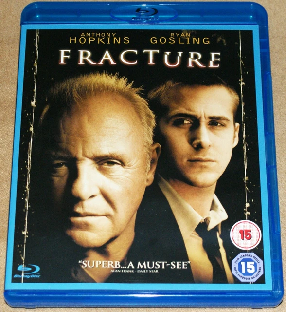 FRACTURE BLU RAY Anthony Hopkins Ryan Gosling Region B 2007 £9.99 ...