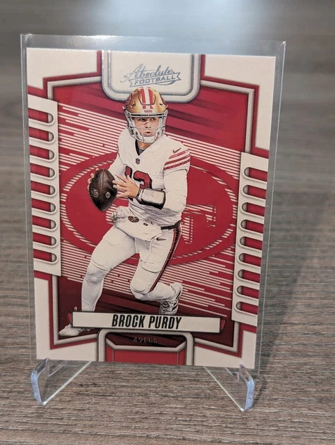 BROCK PURDY 2023 Panini Absolute Football Base #18 SAN FRANCISCO 49ERS ...