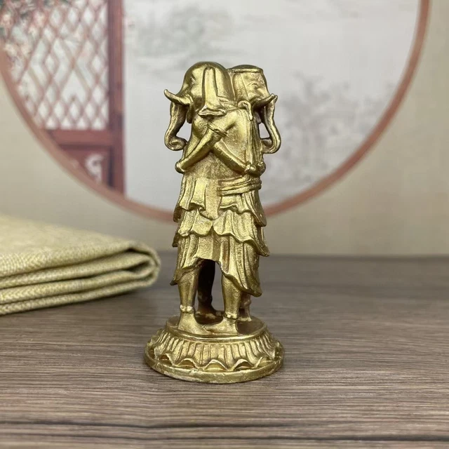 STATUE OF KANGITEN Ganesha Bronze Statue Amulettes EUR 70,64 - PicClick FR